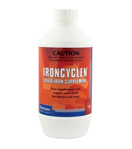 Ironcyclen Horse by Virbac , iron supplement | Horses Warehouse